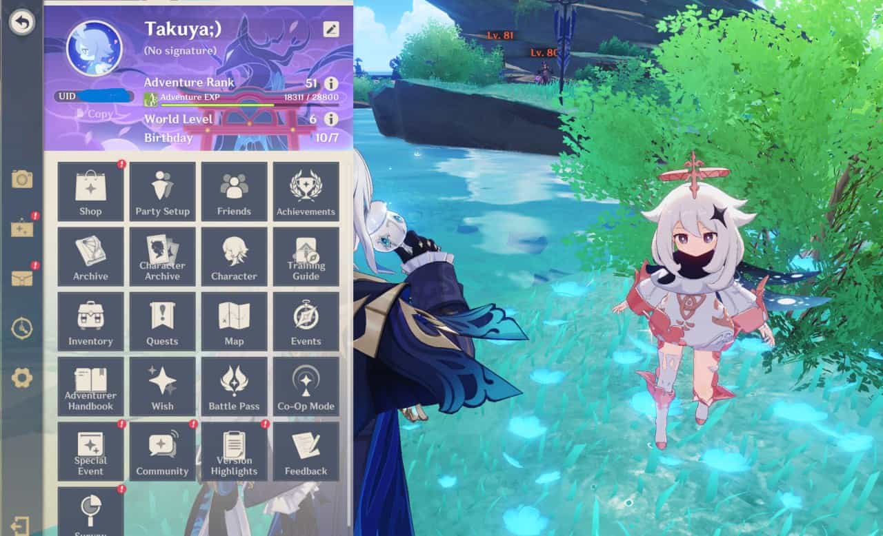 ASIA SERVER | AR 51 | WL 6 | 26 CHARACTERS |Neuvillette |kazuha | HOYO...