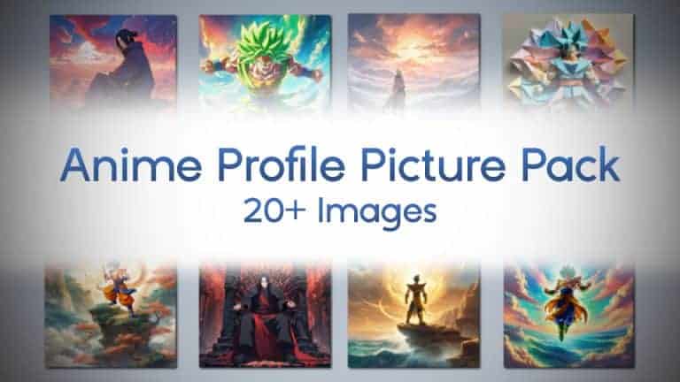 Anime Profile Picture Pack 🖌️🎨
