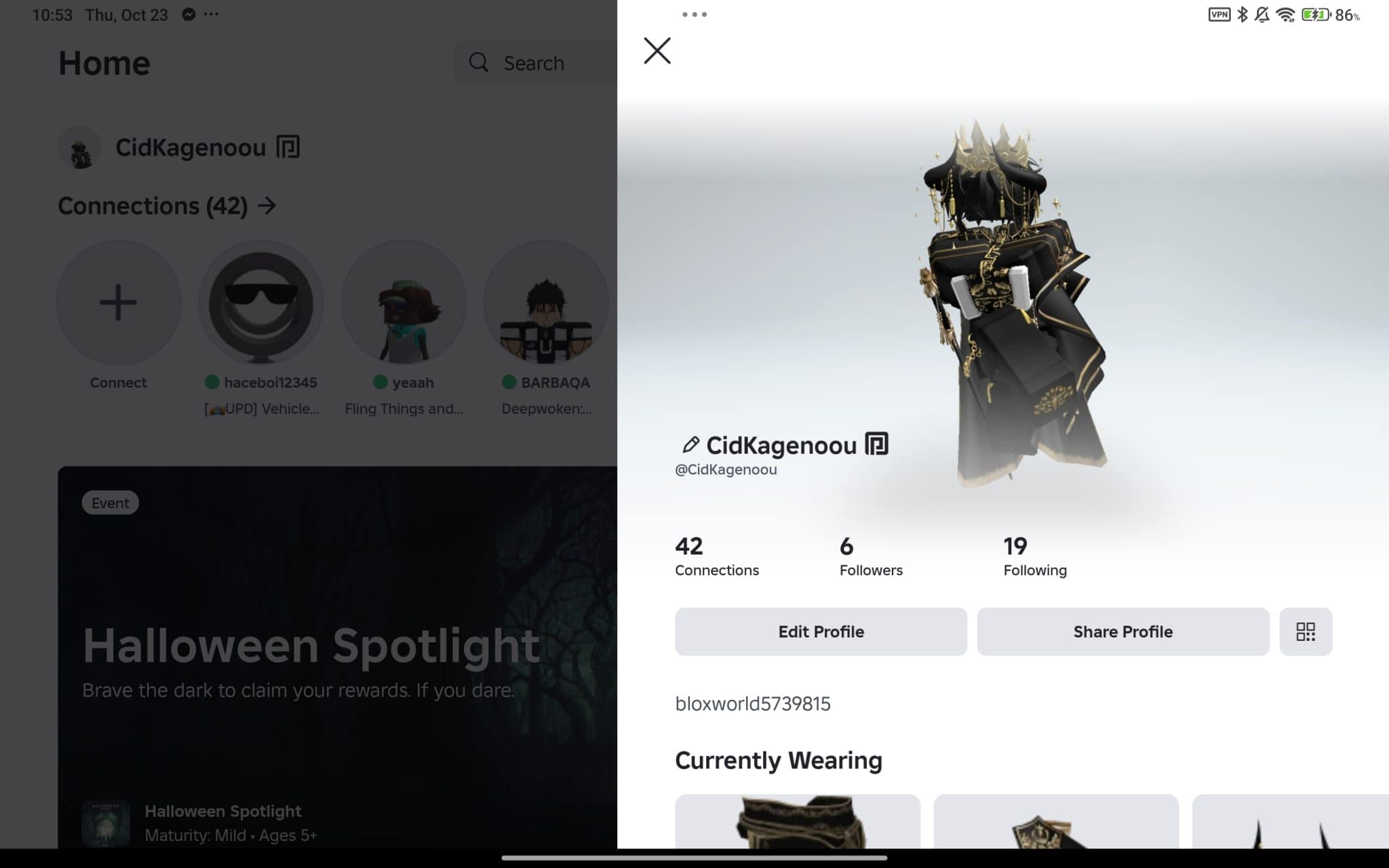 Roblox account I spent 28k Robux. - Game Accounts